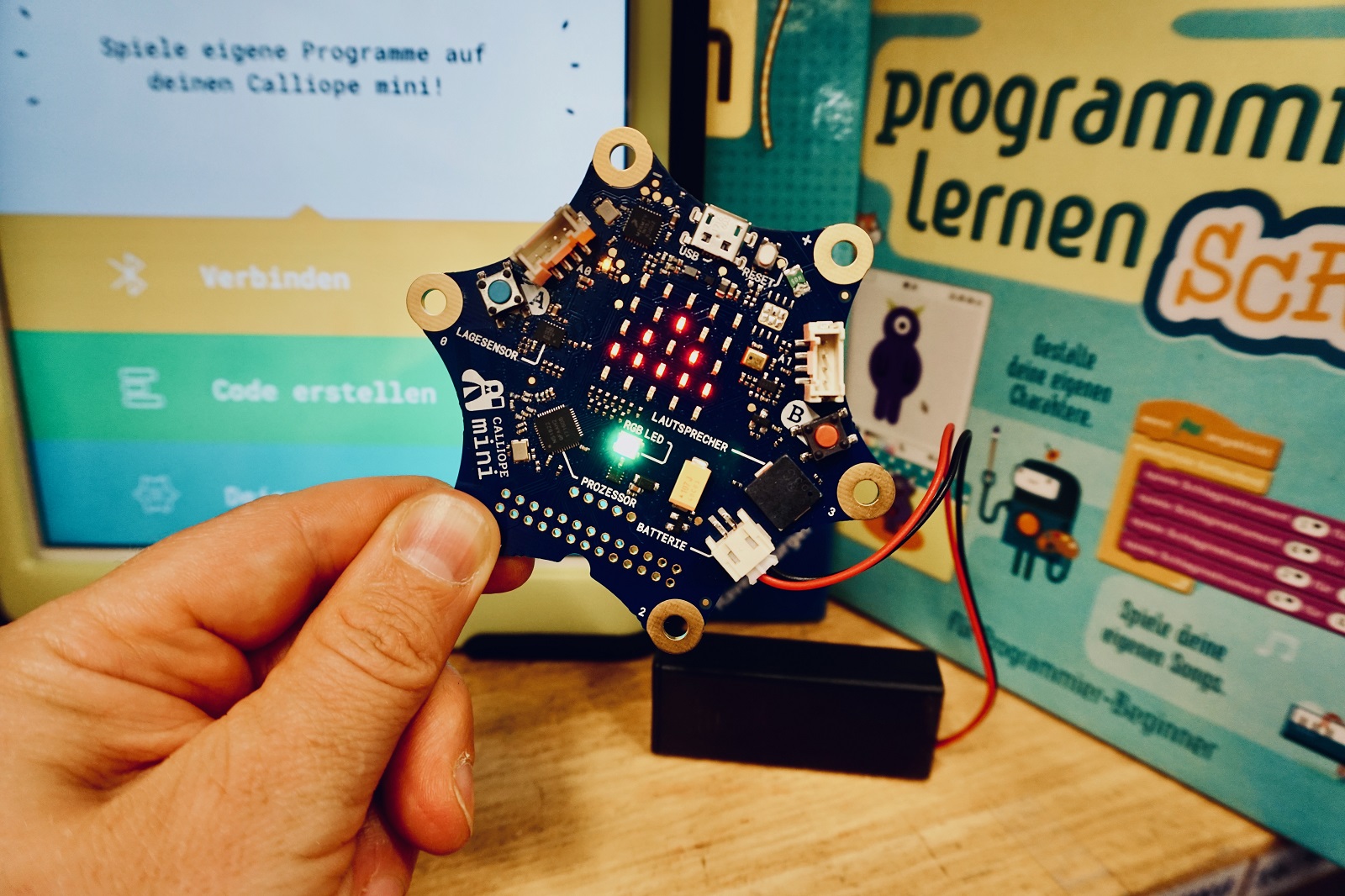 Meet and Code Los geht's mit Calliope Mini - Werde zum Grundlagen-Experte!